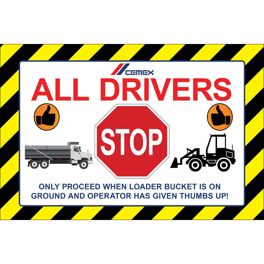 CS-245 All Drivers Stop Communicate - Carroll Printing