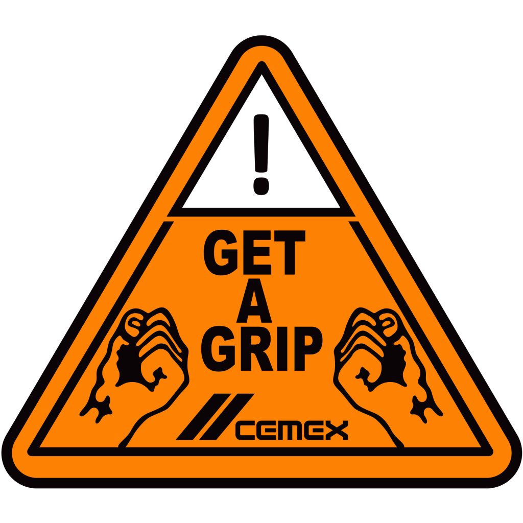 CD-034 Get A Grip Triangle - Carroll Printing