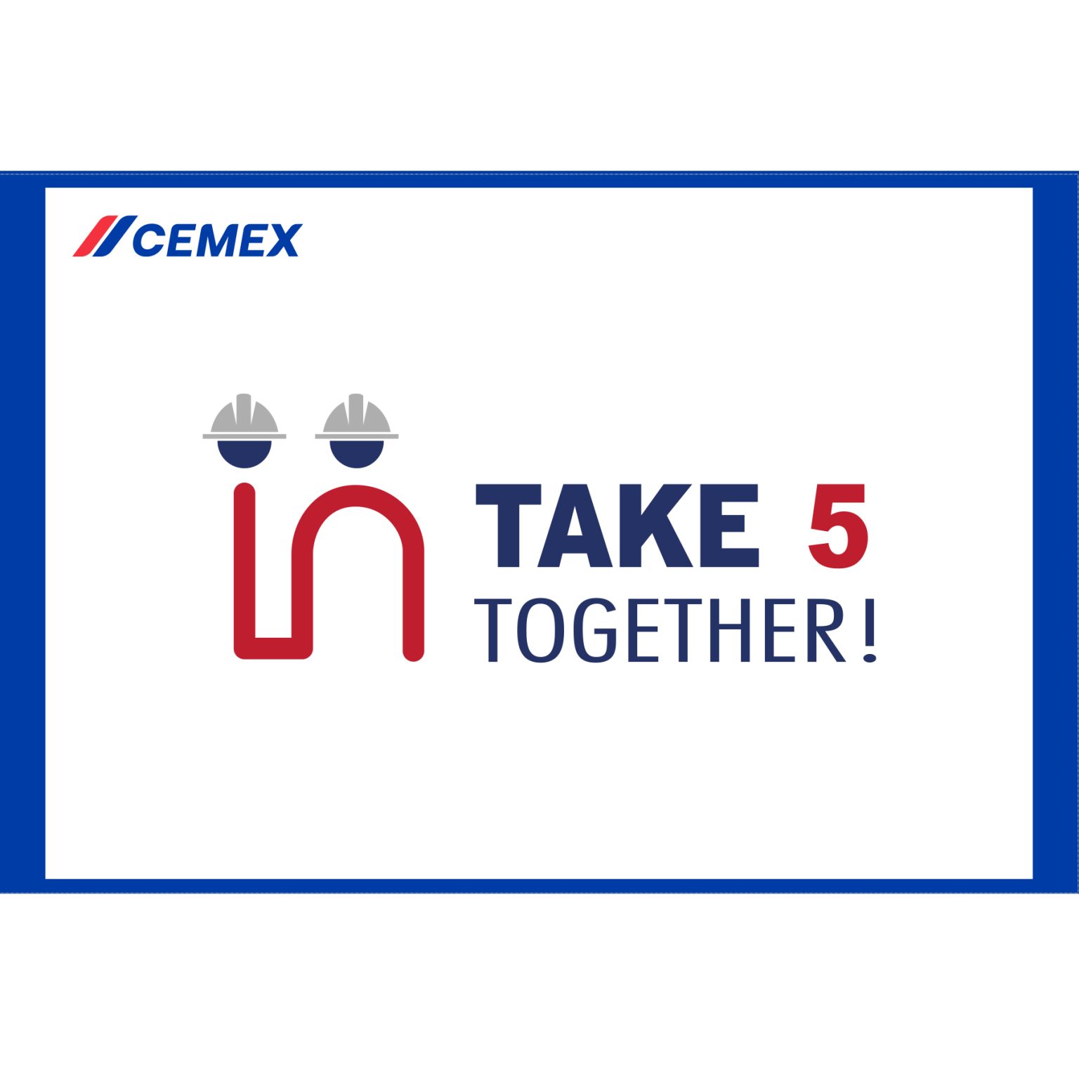 CB-009 Take 5 Together Banner - Carroll Printing
